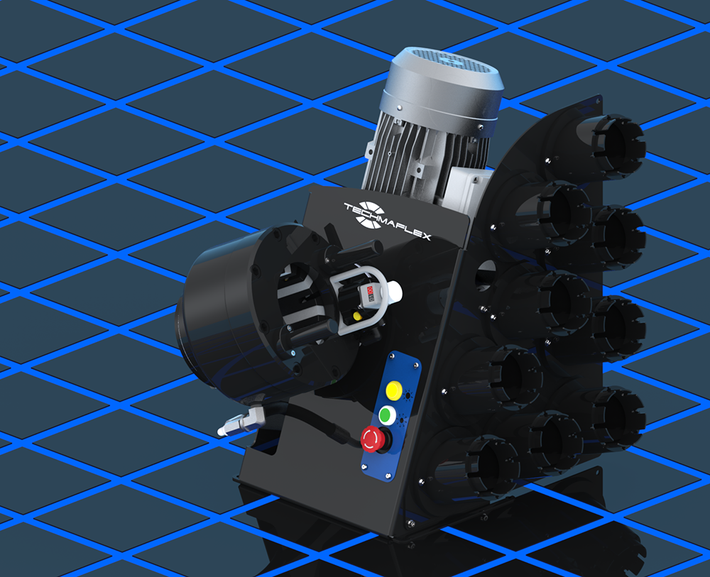 New S CRIMP 137 EVO R Rotational Head Crimping Machine Launched - Techmaflex